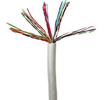 CW1308 Internal Telecom Copper Telephone Wire Rubber Standard Phone Cable